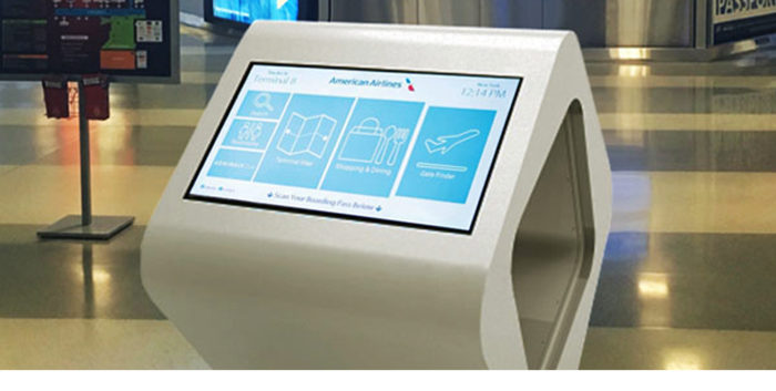 Double Sided Wayfinding Kiosk | Multitouch Tables and Kiosks