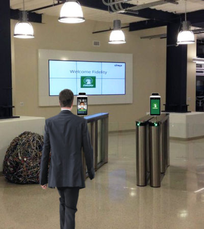 workplce temperature check in device | Multitouch Tables and Kiosks